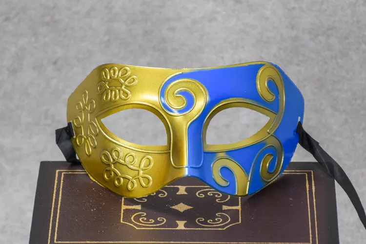M020 9*16cm 10pcs PVC man"s Party mask For Cosplay/Stage Performance ...