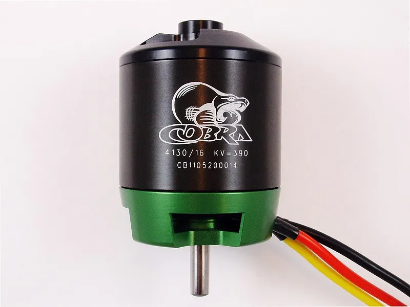 Cobra C 4130 390Kv Outrunner Brushless Motor, Kv=390 for R/C airplane ...