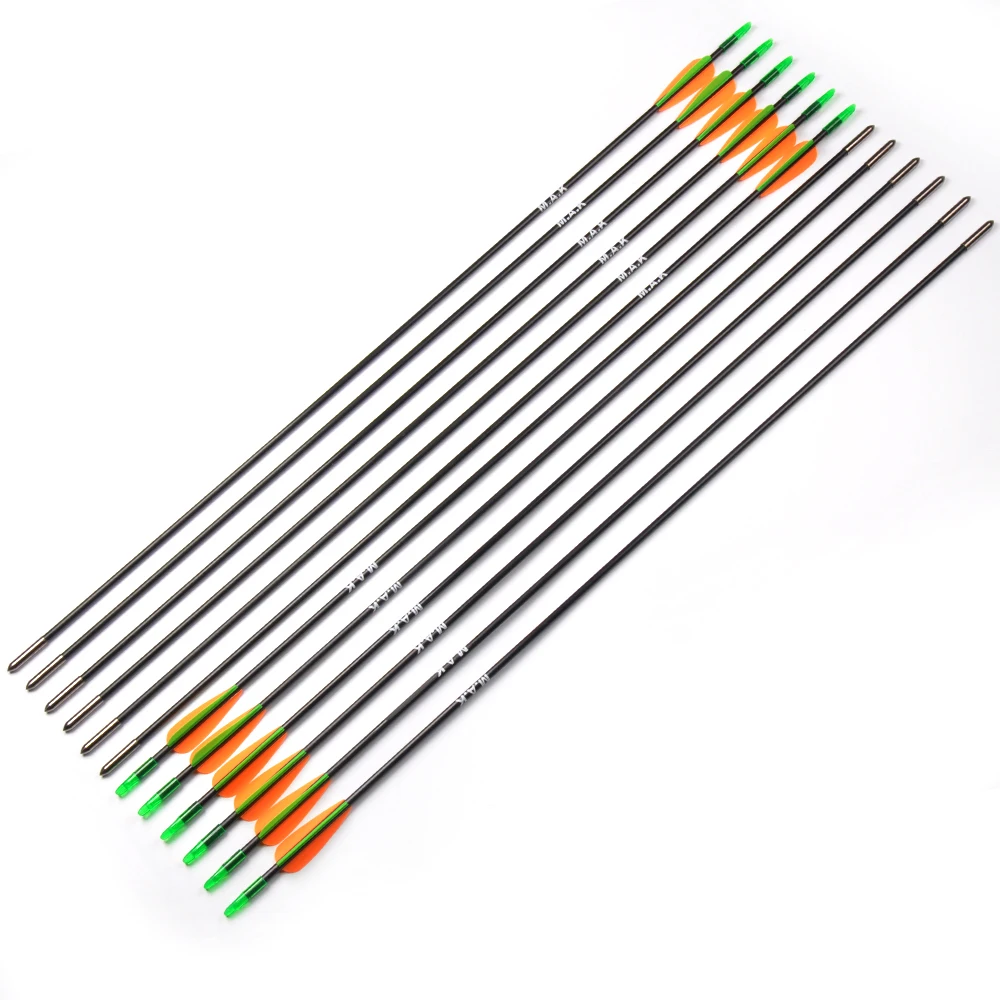 Pijl en boog pijlen 12 stuks