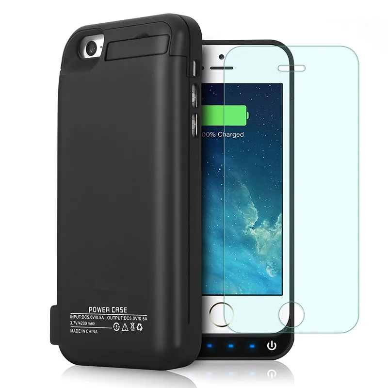 New 4200mAh Portable Backup External Battery Charger Case Power Bank ...