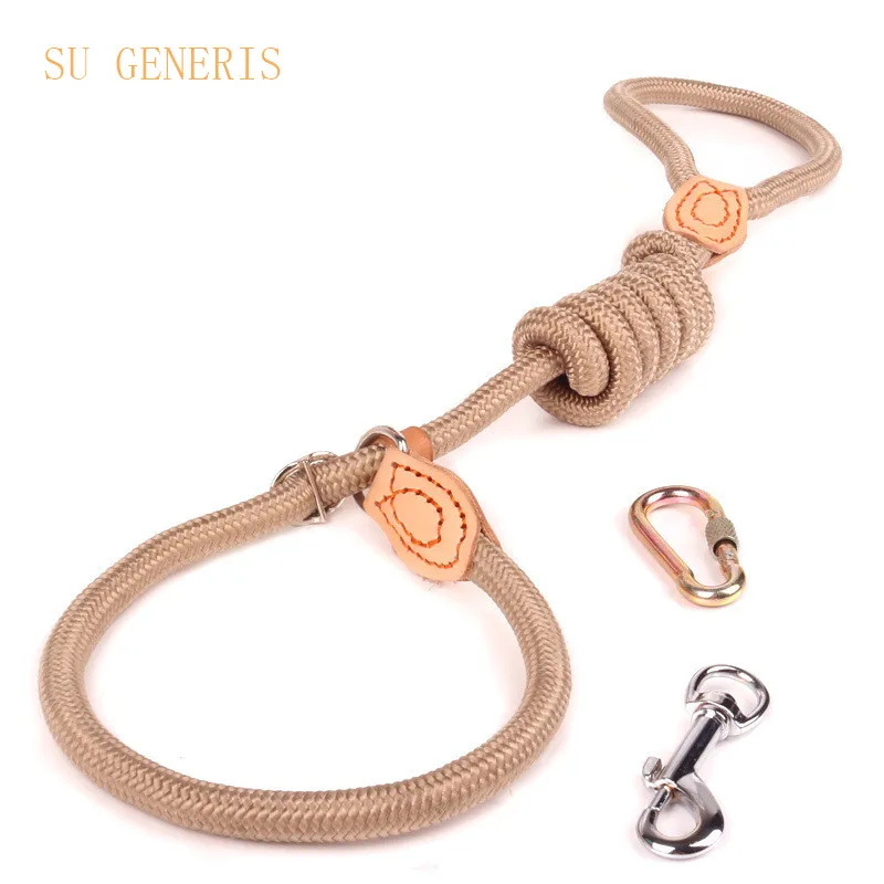 Dogs race traction rope P chain nylon lead rope training rope dog ...
