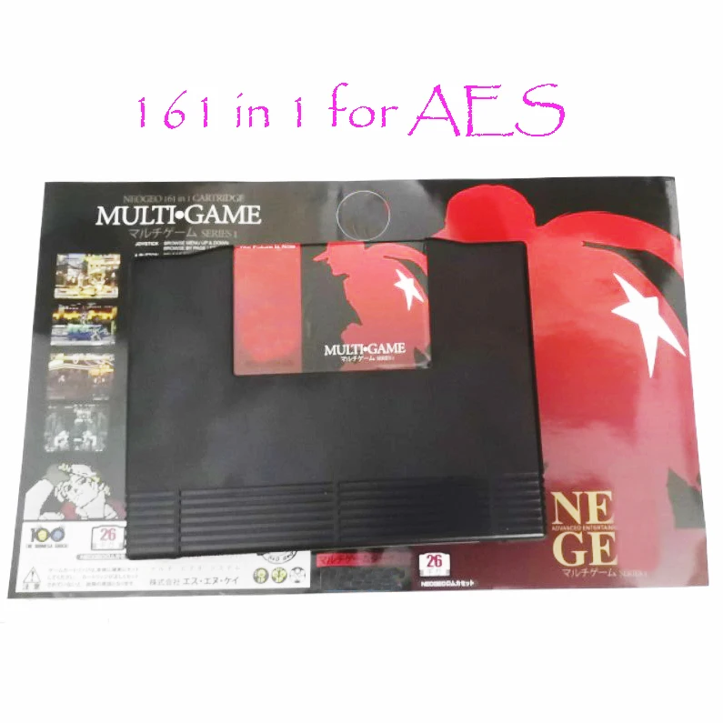161 in 1 Cartridge NEOGEO AES 용 멀티 아케이드 NEO GEO Console for King of ...