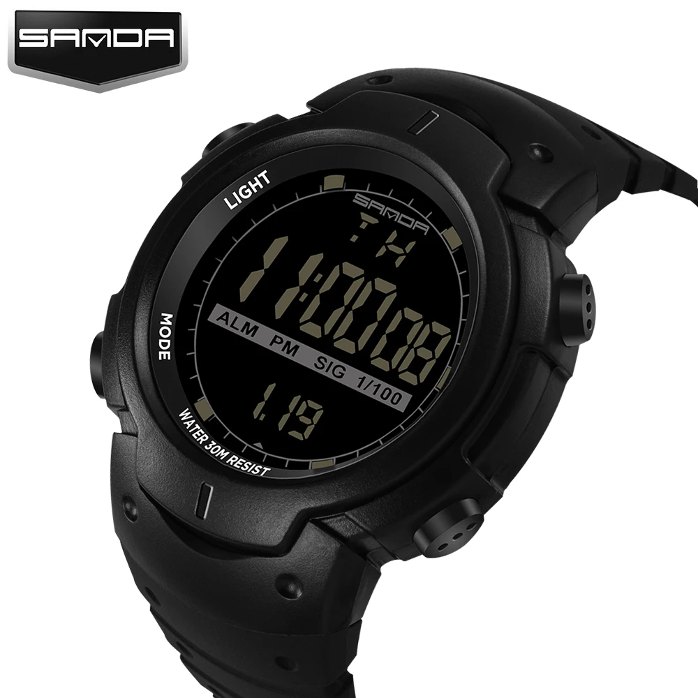 2015 Nuevo y moderno reloj digital de pulsera LED con pantalla táctil ...