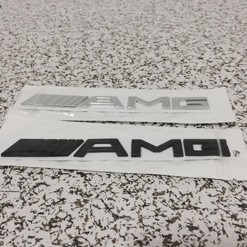 3D Aluminum Mercedes-AMG Stickers