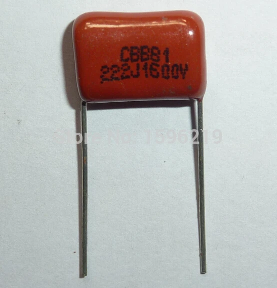 50pcs-CBB-capacitor-222-1600V-222J-1-6KV-2200pF-2-2nF-P15-CBB81 ...