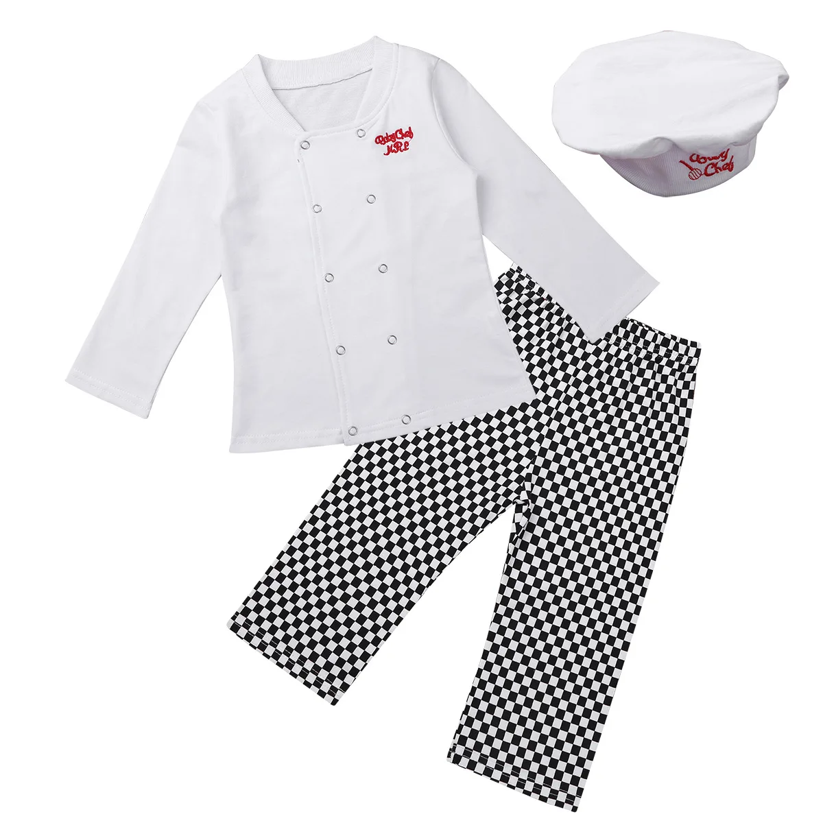 Cook Chef Cosplay Costume Uniform For Kids - AllCosplay.com