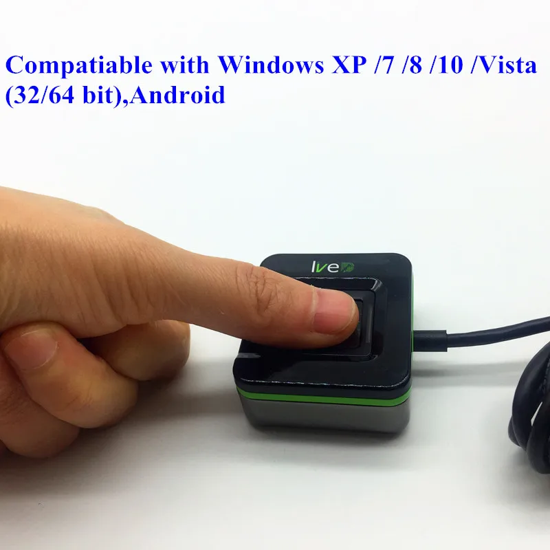 Live20r Biometric Fingerprint Reader Thumb Scanner Finger Enrollment Collection Device Sdk