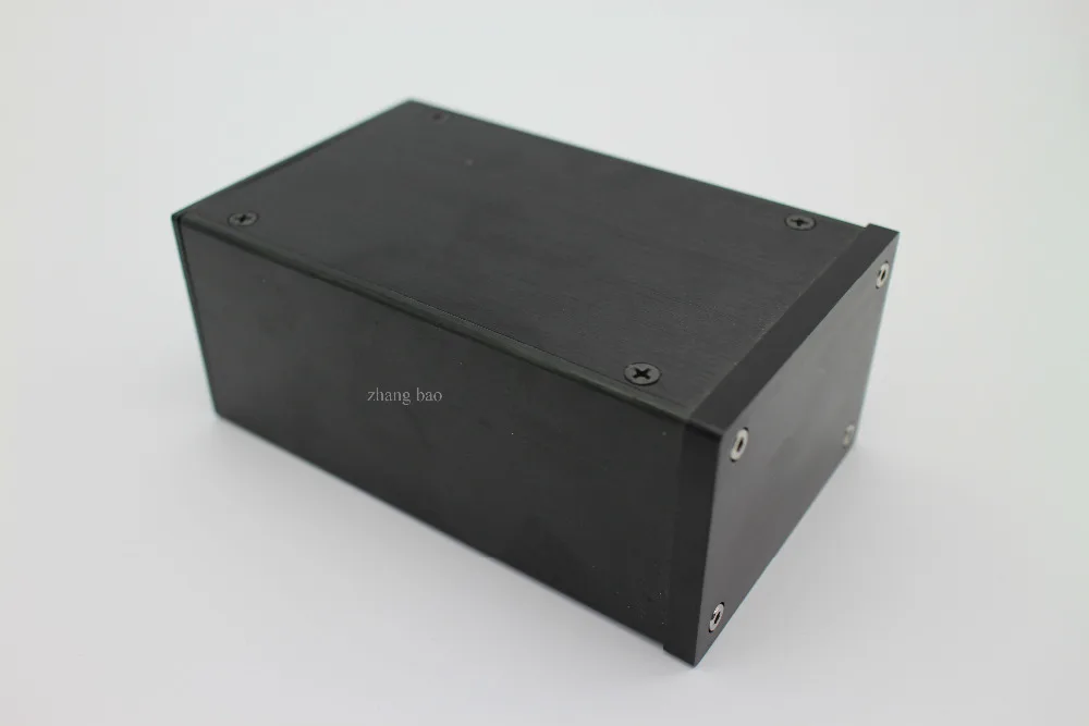 Black-B0609-Full-Aluminum-Amplifier-Enclosure-Mini-AMP-Case-Preamp-Box ...