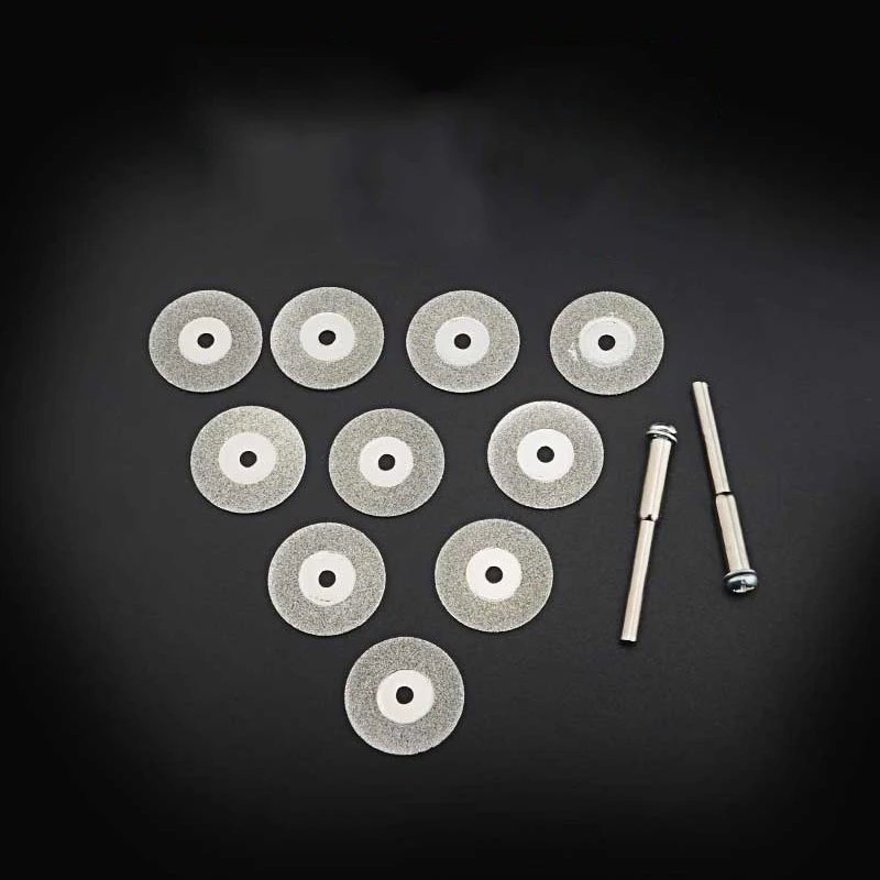 10pcs 16mm Dremel Accessories Diamond Grinding Wheel Dremel Saw Mini ...