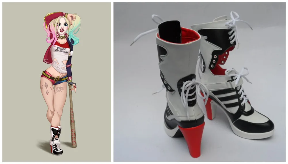 Buy New Anime Shoes Batman Suicide Squad Harley Quinn