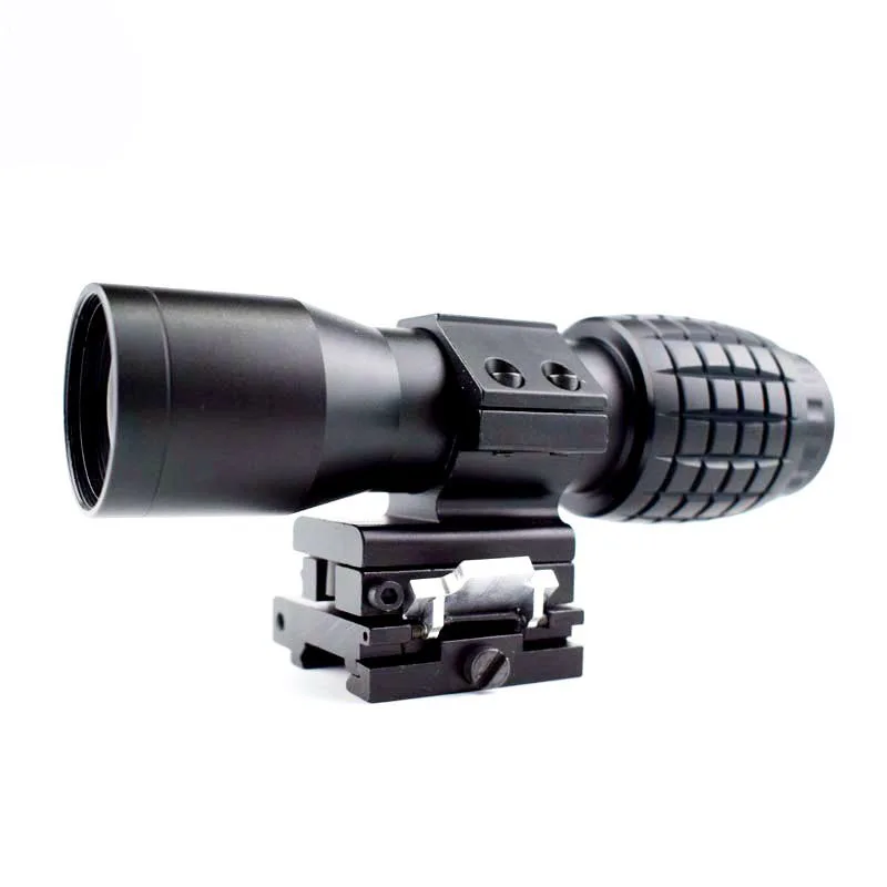 Tactical Hunting 4X Magnifying Focus Adjusted With Flip Up Mount ...