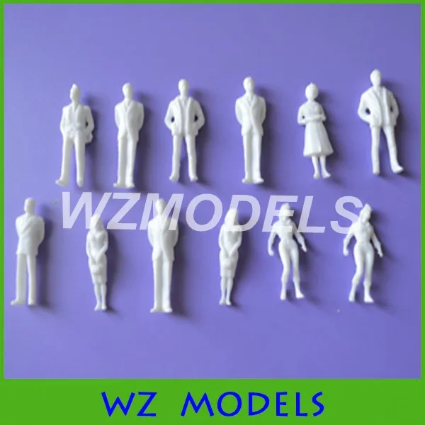 Architecture Model Maker Miniature White Figures 150 Architectural