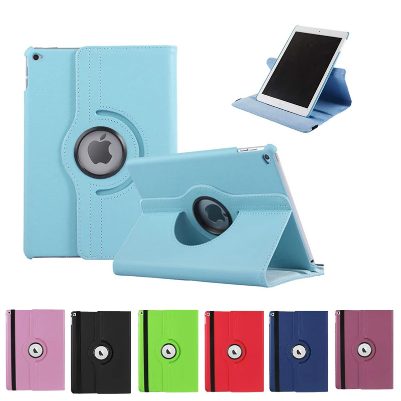 KpGoing for IPad Mini 4 Case 360 Degree Rotating PU Leather Smart Cover ...