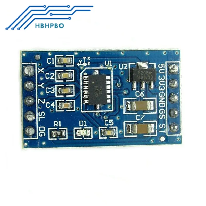 Mma7361 Sensores de ángulo inclinación acelerómetro aceleración módulo ...