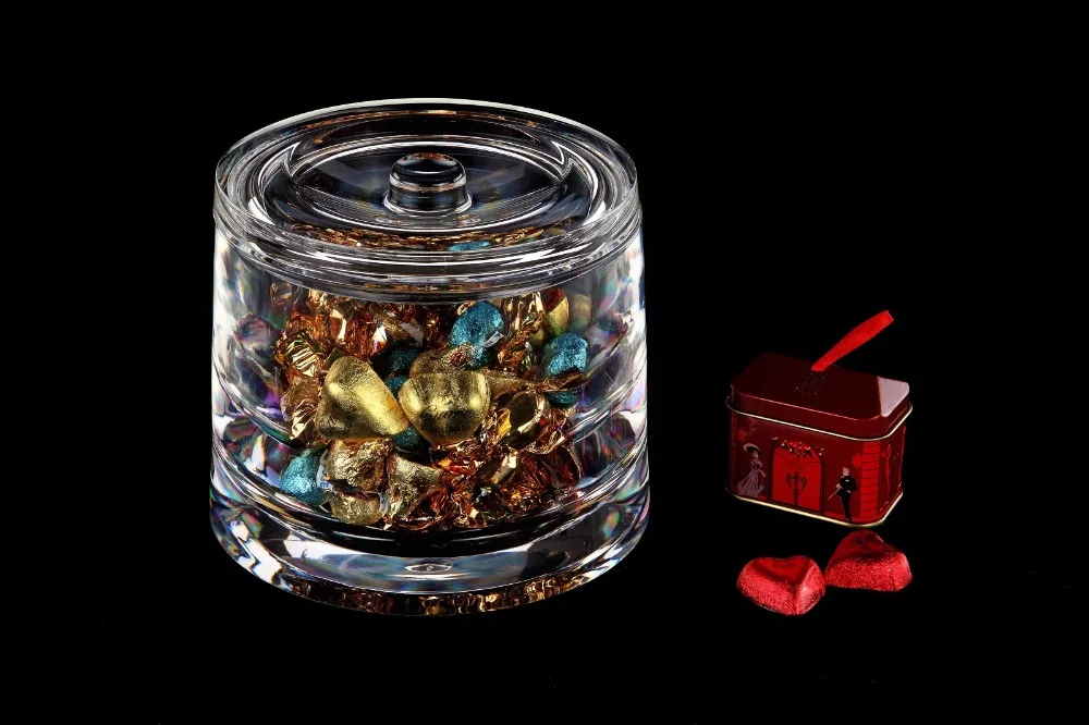 The new European style kitchen artis bucket,transparent acrylic jar ...