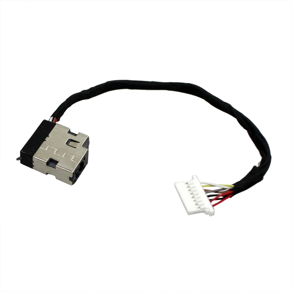 DC POWER JACK HARNESS CONNECTOR Cable For HP ProBook 804187-F17 804187 ...