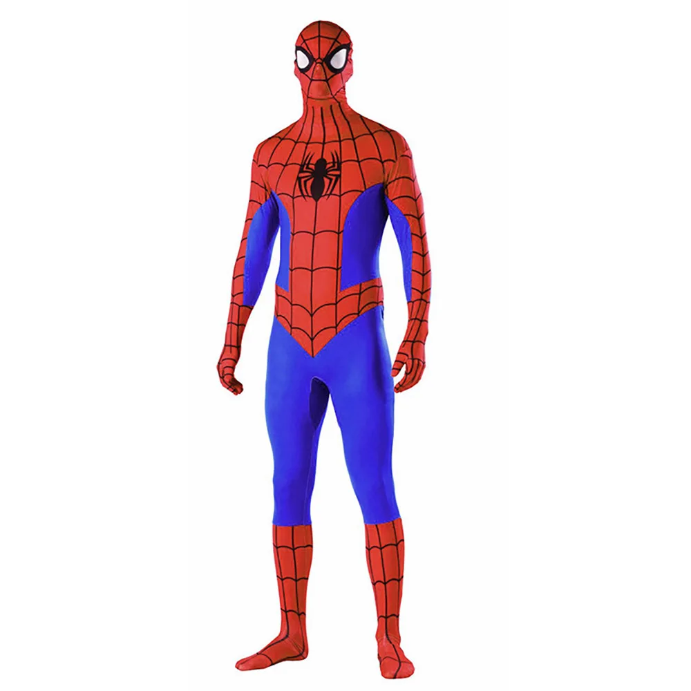 Glantop Spiderman Costume Fancy Dress Outfit Adult Full Body Stretch ...
