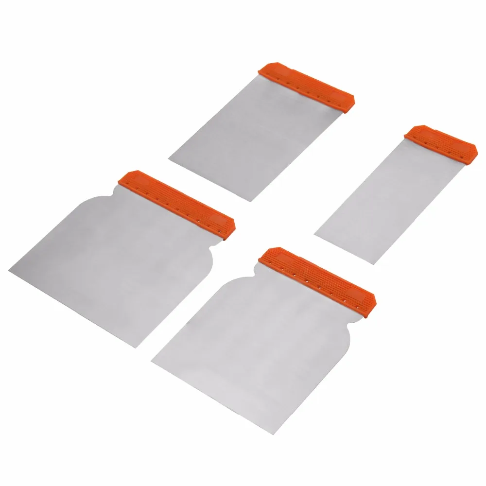 KSEIBI 5 12cm 4Pcs Scrapper Set Steel Blades Putty Filler Plaster ...