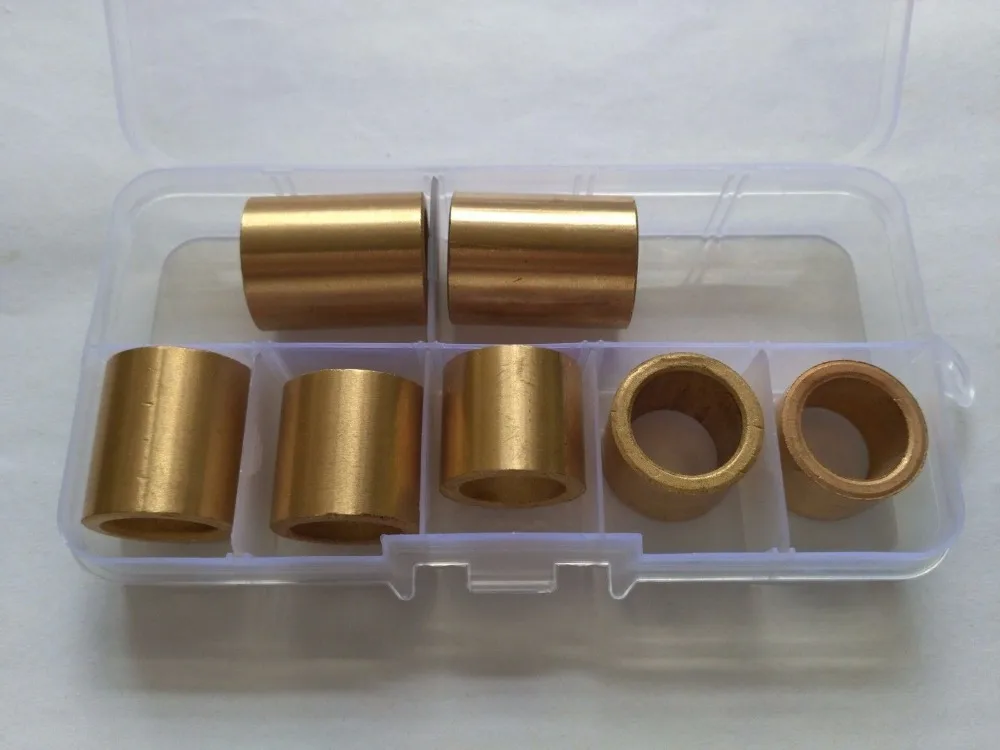 5PCS Inner Diameter 6MM Powder Metallurgy Oil Bearing With