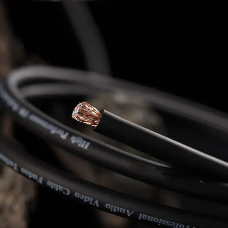 OFC Copper 2 Core Wire Line For DIY Mic XLR Interconnect Audio Cable ...