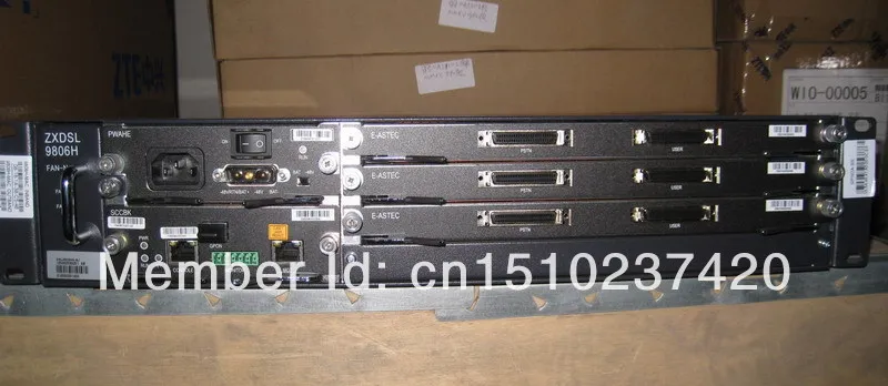 Original mini ip dslam ZTE ZXDSL 9806H 24 ports ip dslam