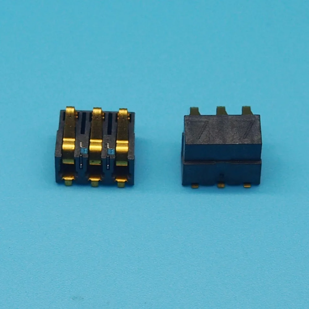 100pcs BC 4 3P Mobile phone 77 battery connector 7*7 battery holder ...
