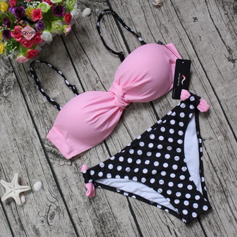 New Bikini Set 2018 Summer Low Waist Swimwear Women Sexy Beach Plus ...