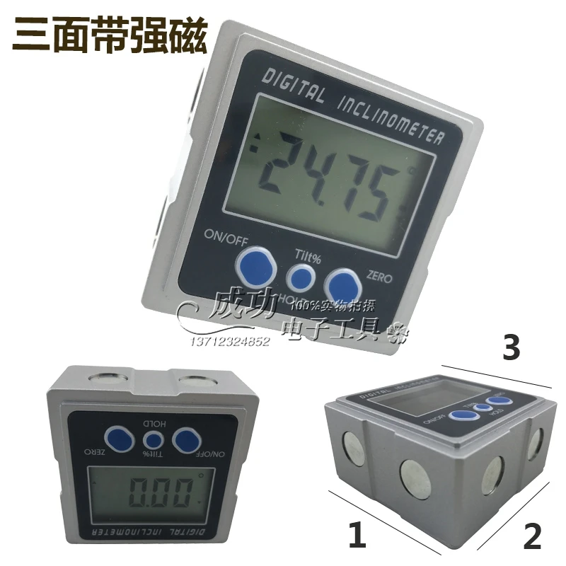 Electronic Digital Display Angle Instrument, Magnetic Digital Display ...