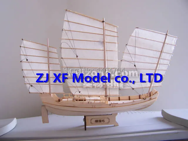 Gratis Verzending Schaal 1:148 Laser Cut Houten Zeil Schip Model: oude ...