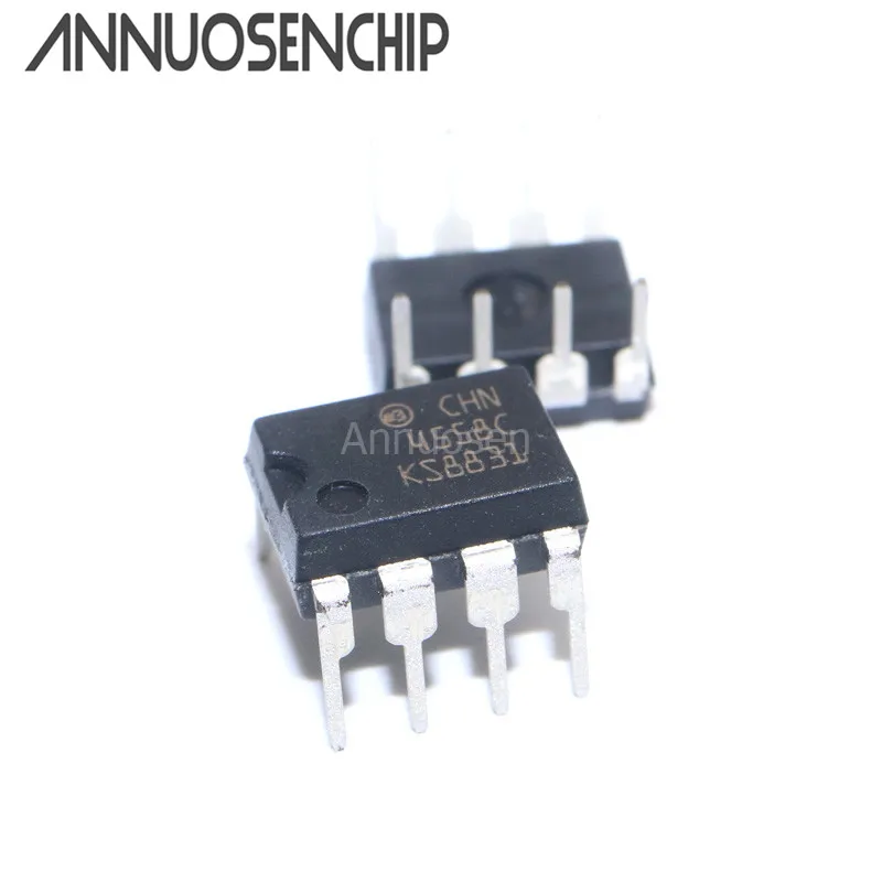 Free Shipping 100PCS RC4558 TJM4558CN CHN4558C 4558C DIP 8 new original ...