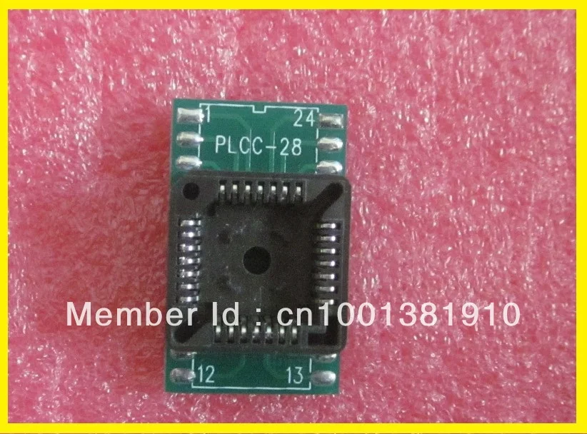 Free shipping!!!10PCS/LOT PLCC Adapter PLCC28 to DIP24 for USB ...