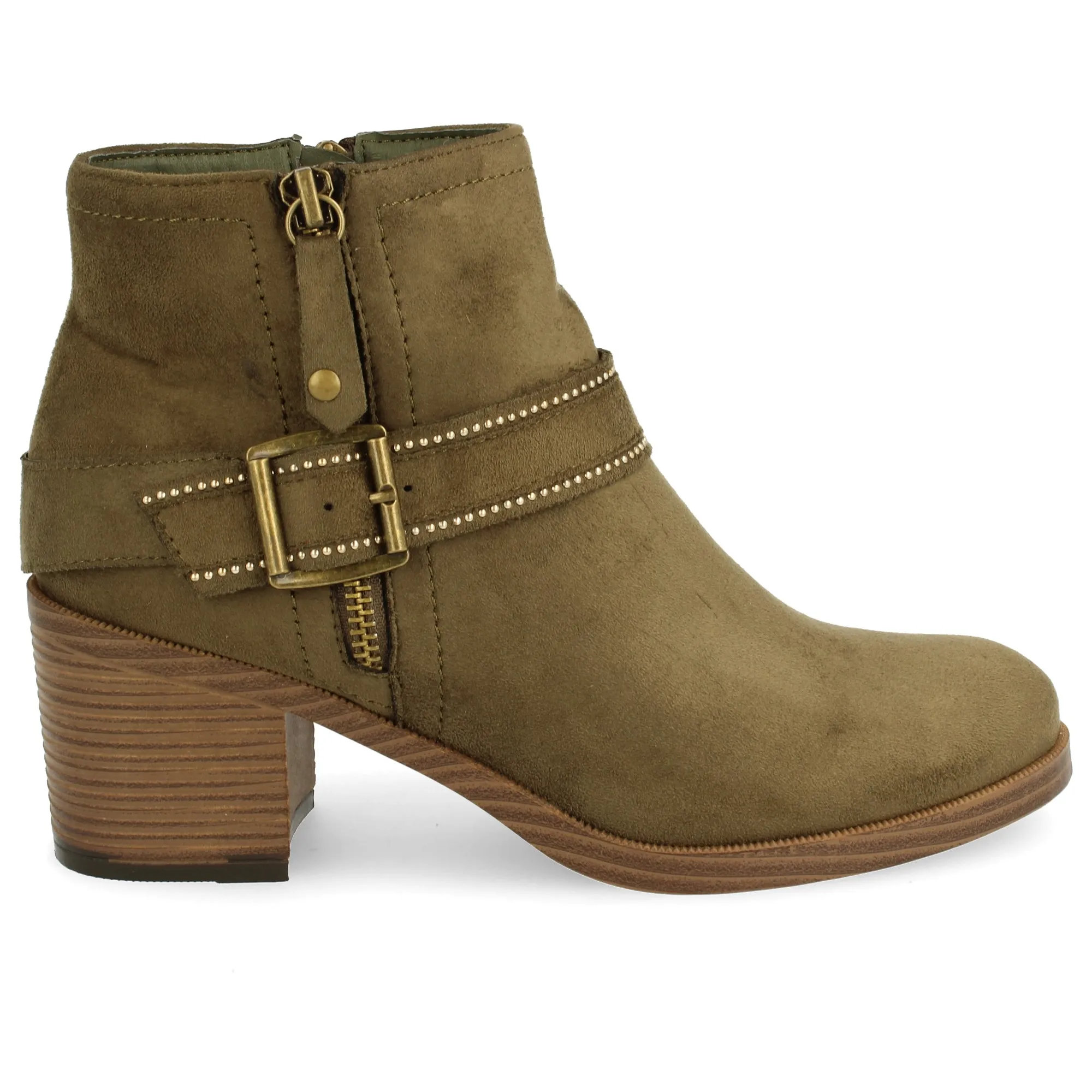 Laik Botín tacón color Verde MUJER otoño/invierno 2018|Botas hasta el ...