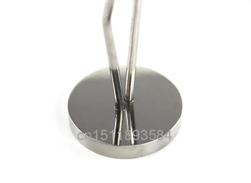 Silvery Metal Name Card Display Table Stand Sea Food Store Price Label ...