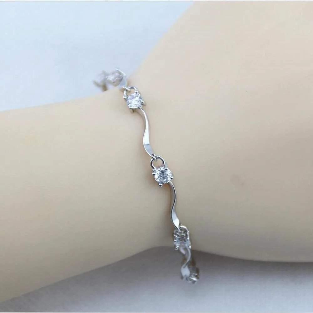 Popular Girl Silver Bracelet-Buy Cheap Girl Silver Bracelet lots from ...