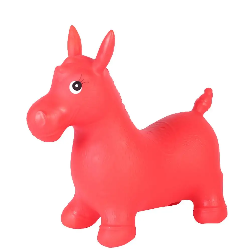 Kids Animal Bouncy Horse Seat Hopper Toys Inflatable Bouncer Jumping ...