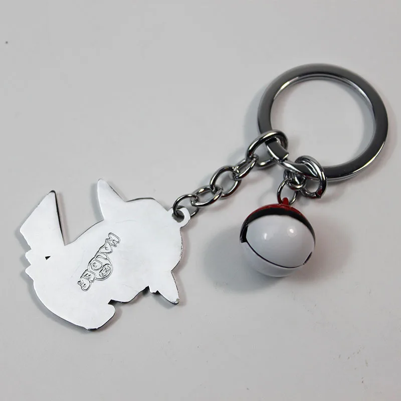 Pokemon Pikachu Anime Metal Keychain - KawaiiMerch.com