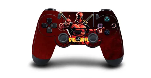 Deadpool PS4 Controller Skin Sticker - ConsoleSkins.co