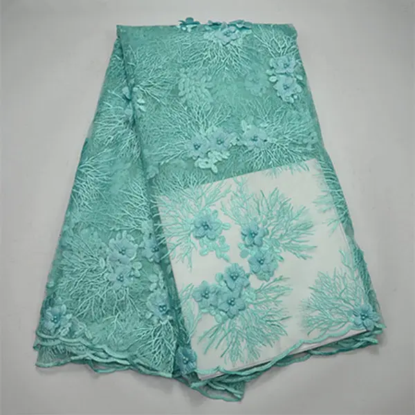 PR352 3! o envio gratuito de bordado tecido de Renda Líquida Africano ...