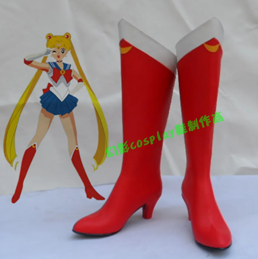 Sailor Moon Tsukino Usagi cosplay botas zapatos hechos a medida en ...