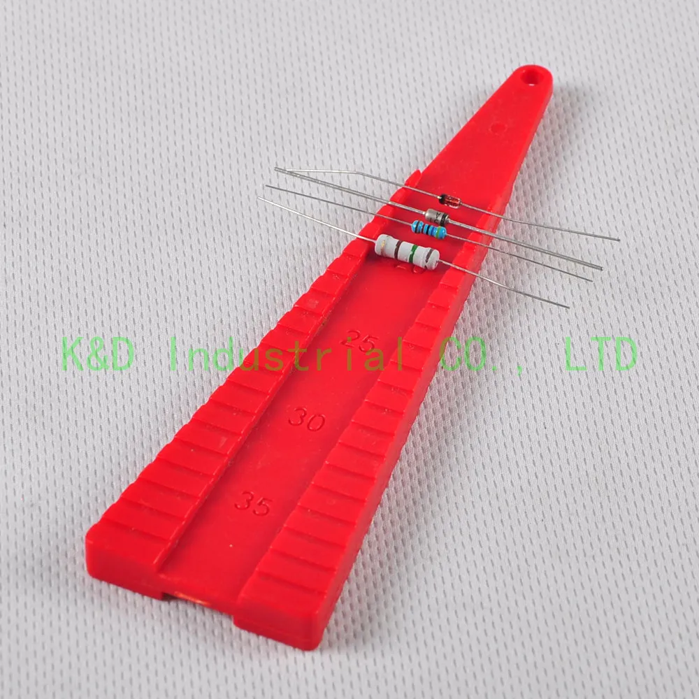 1pc Axial 1/4 1/2 3W Lead Forming Bender Tool Capacitor Carbon Comp ...