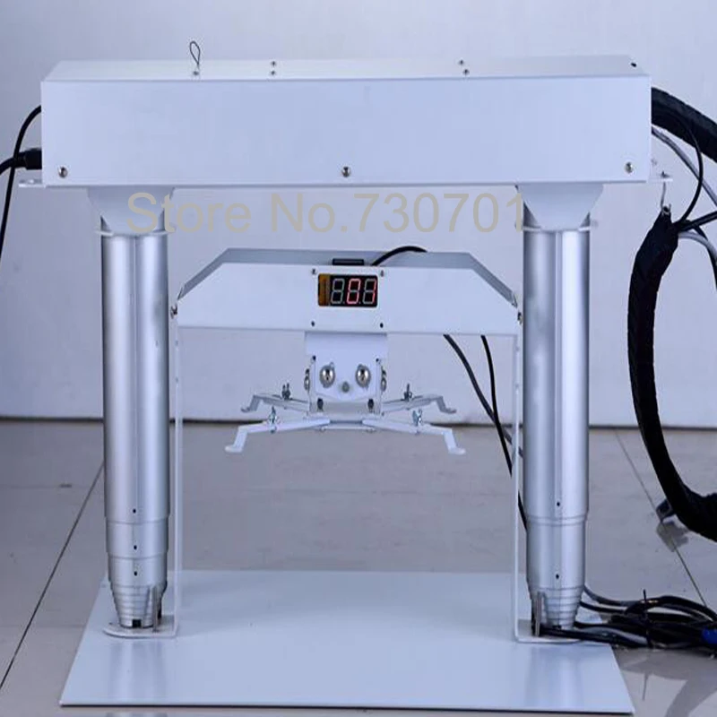 Mini dual bamboo projector lift for smart home hidden projector in the ...