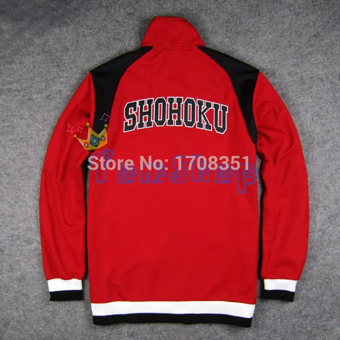 SLAM DUNK Shohoku High School Basketball Team Cosplay Costume Red High ...