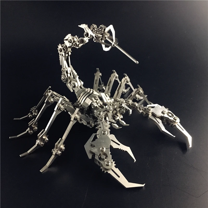 MMZ MODEL SteelWarcraft 3D metal puzzlel Scorpion KING animal Assembly ...