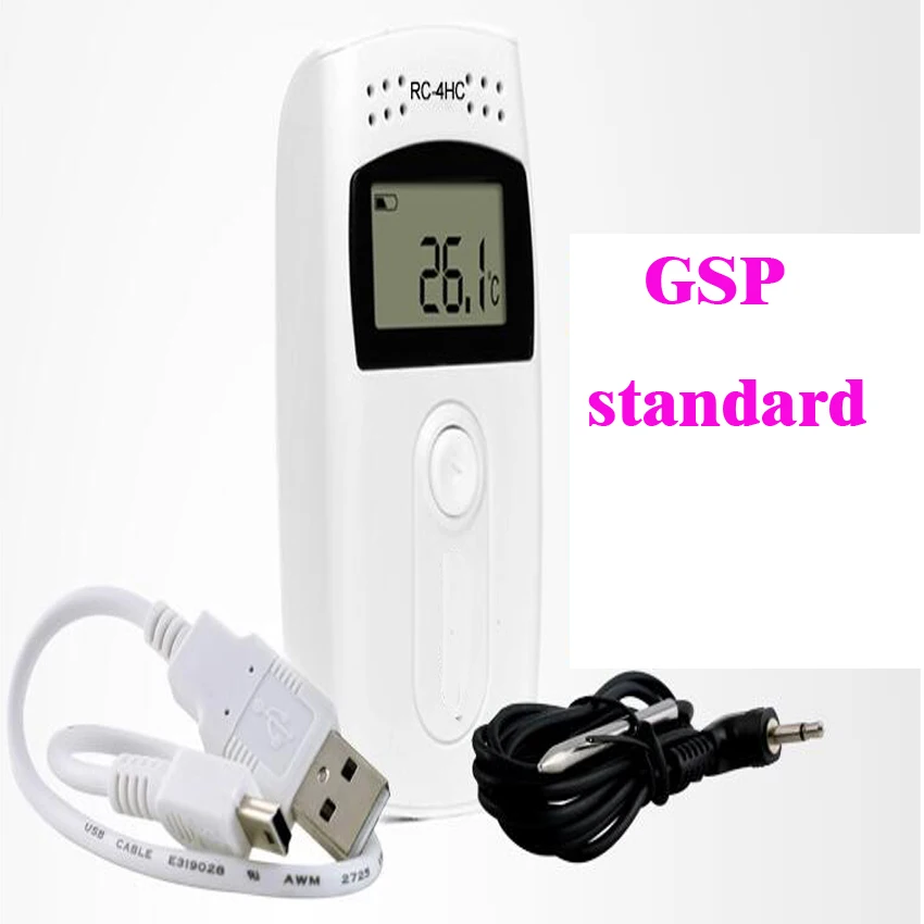 USB Temperature and humidity recorder Hygrometer warehouse cold chain ...