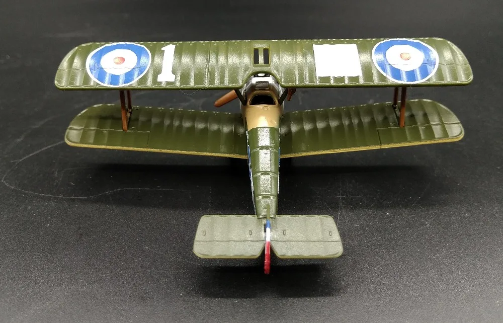 1:72 World War I Britain Thorpe Weiss Camel Biplane fighter model Alloy ...