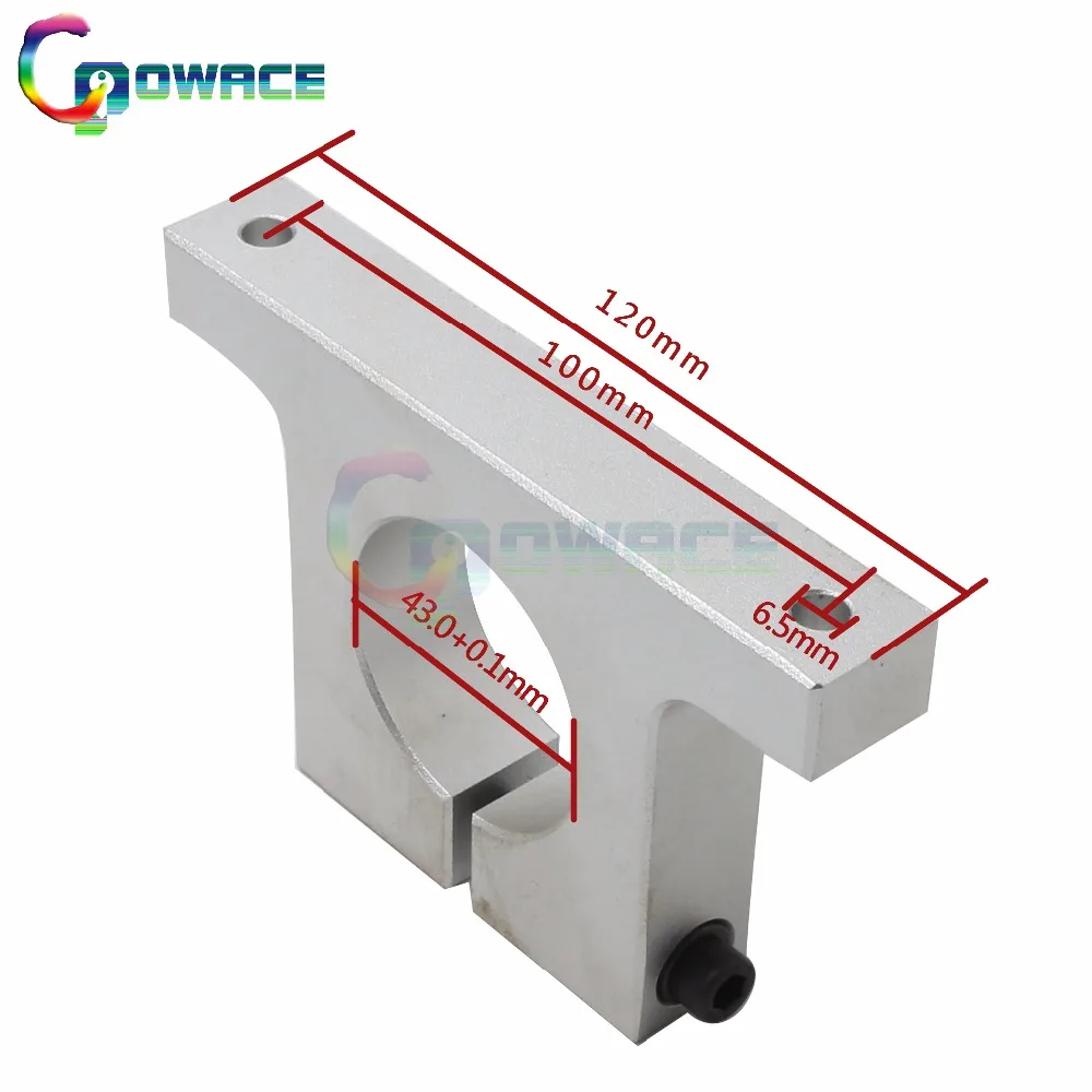 43mm Spindle Motor Clamp Mount Aluminum Bracket Holder Support for CNC ...