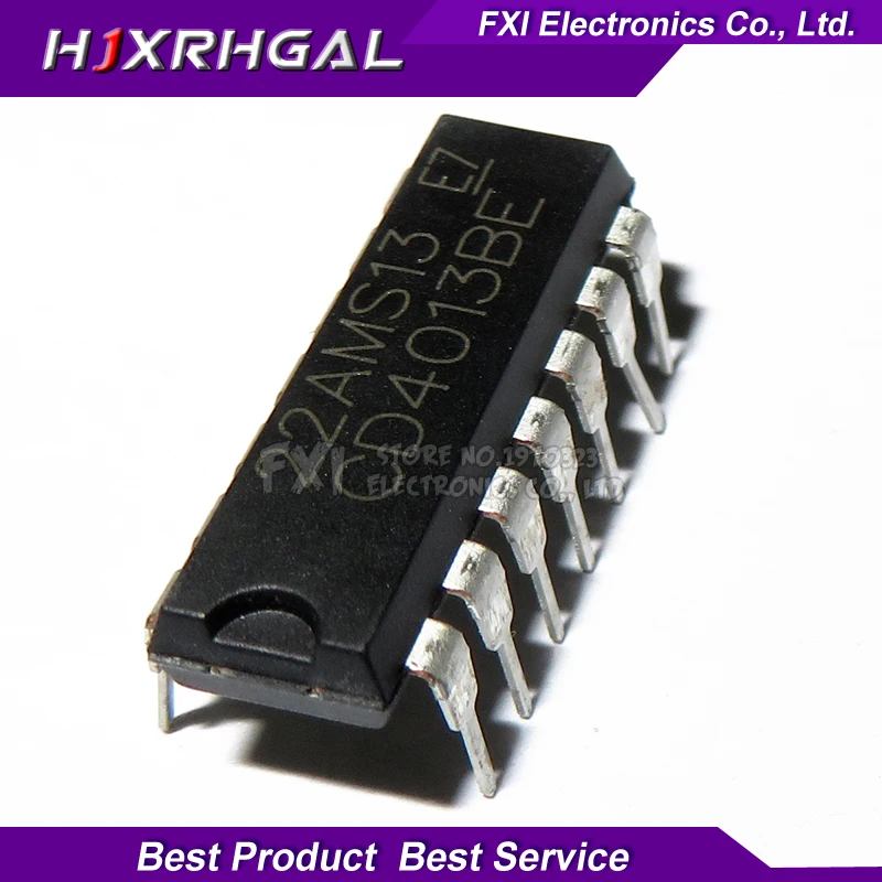 100PCS CD4013BE CD4013 DIP14 DIP-in Integrated Circuits from Electronic ...