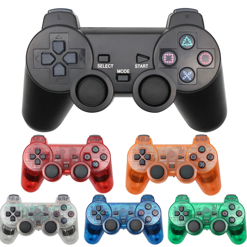 Voor Sony PS2 Draadloze Controller Transparant Clear Gamepad Voor Sony ...