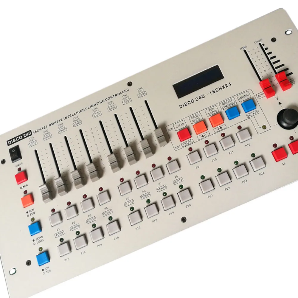 무료 배송 DMX 240 컨트롤러, 240 채널 범용 DMX 512 무대 조명 컨트롤러 DMX 콘솔|dmx 240|dmx ...