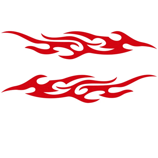 2015 ETIE Pegatinas Adhesivo Fuego Etiqueta Calcomanías de Vinilo Del ...